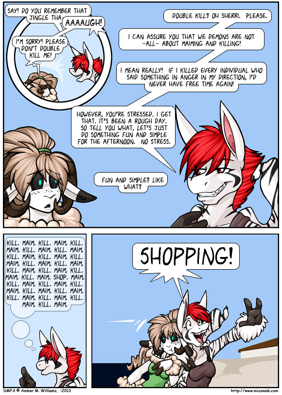 DMFA #1444: Aw yeah. Callback to comic 761 in effect.