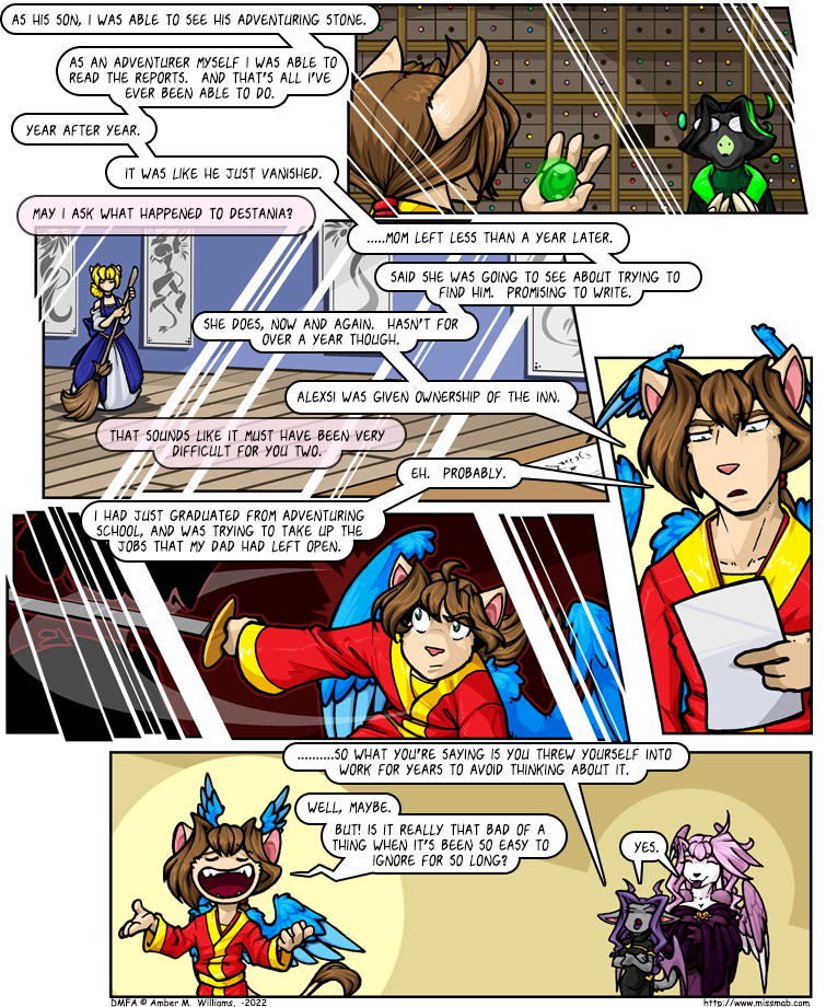 DMFA #2081: Time flies when you dont want to think about it.